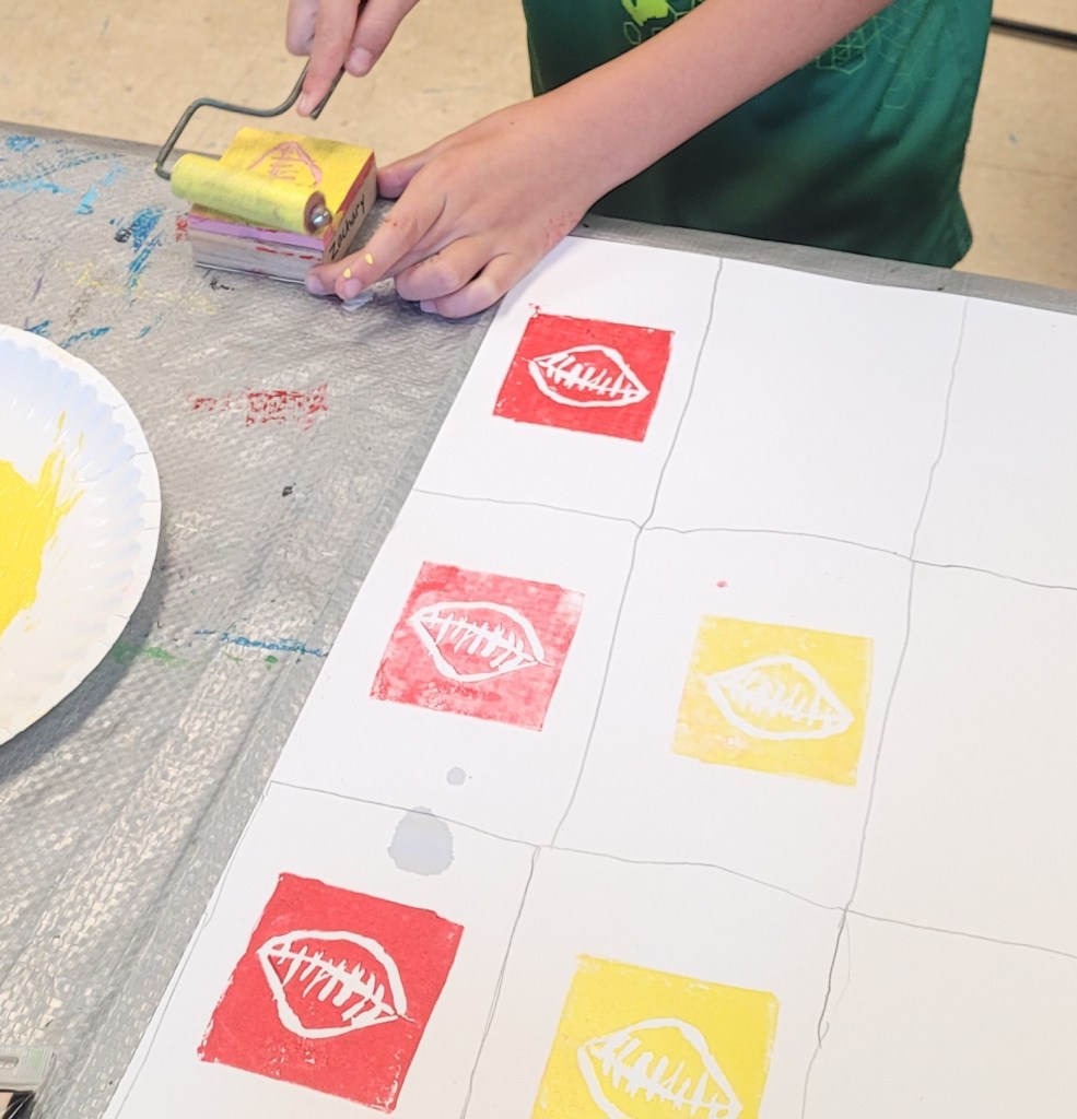 Printmaking Art Camp - A to Z Artistry